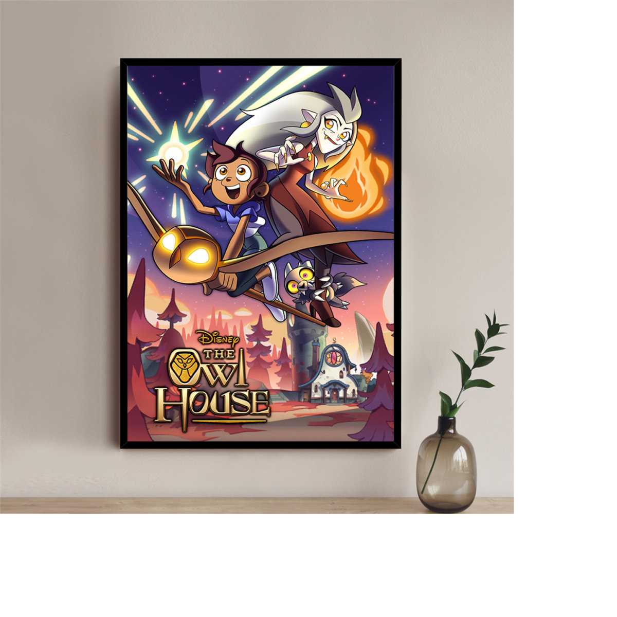 The Owl House Amina Poster - High quality Canvas art print - - Inspire ...