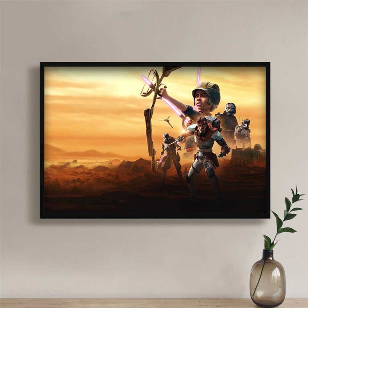 Star Wars The Bad Batch Season 2 Movie Poster - High quality - Inspire ...