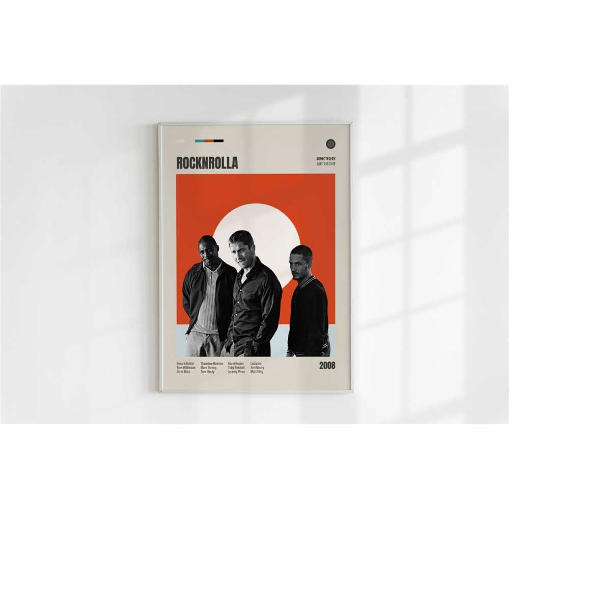 RocknRolla, Guy Ritchie, Minimalist Movie Poster, Wall Art P | Inspire ...