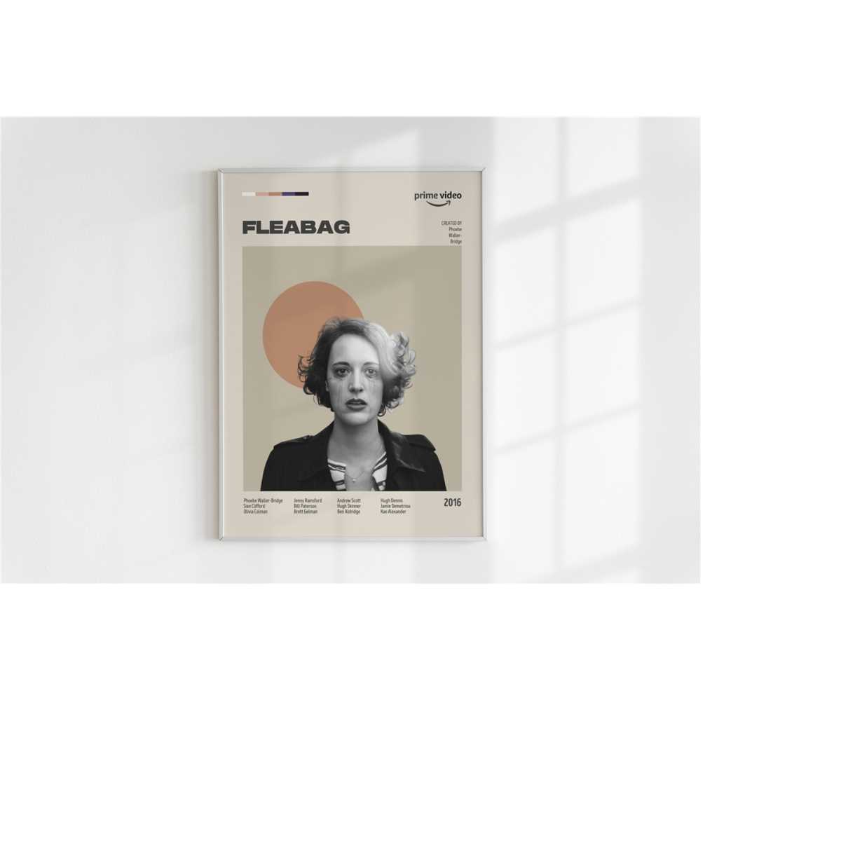 Fleabag Poster, Phoebe Waller-Bridge, Minimalist Tv Series P | Inspire ...