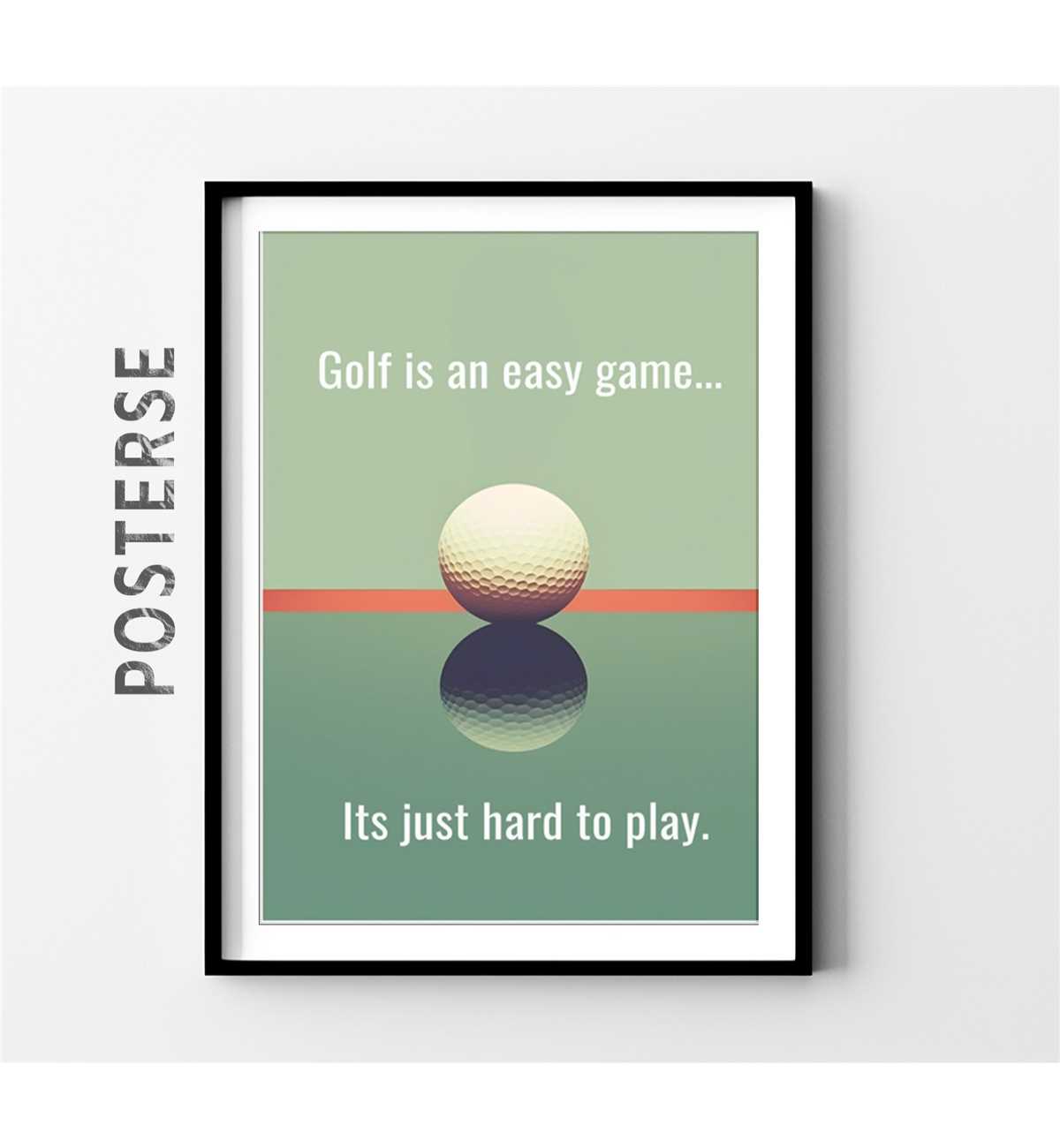 Golf Gifts For Men, Golf Svg, Golf Poster, | Inspire Uplift