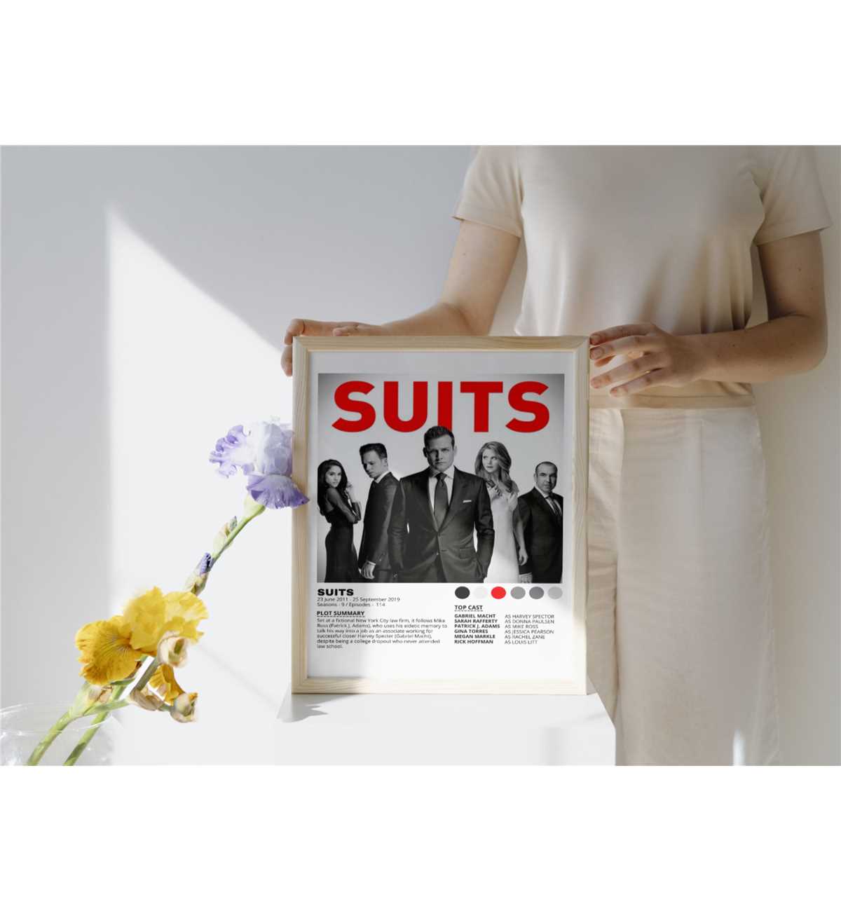 Suits Tv Show Poster / Suits Sitcom Poster | Inspire Uplift