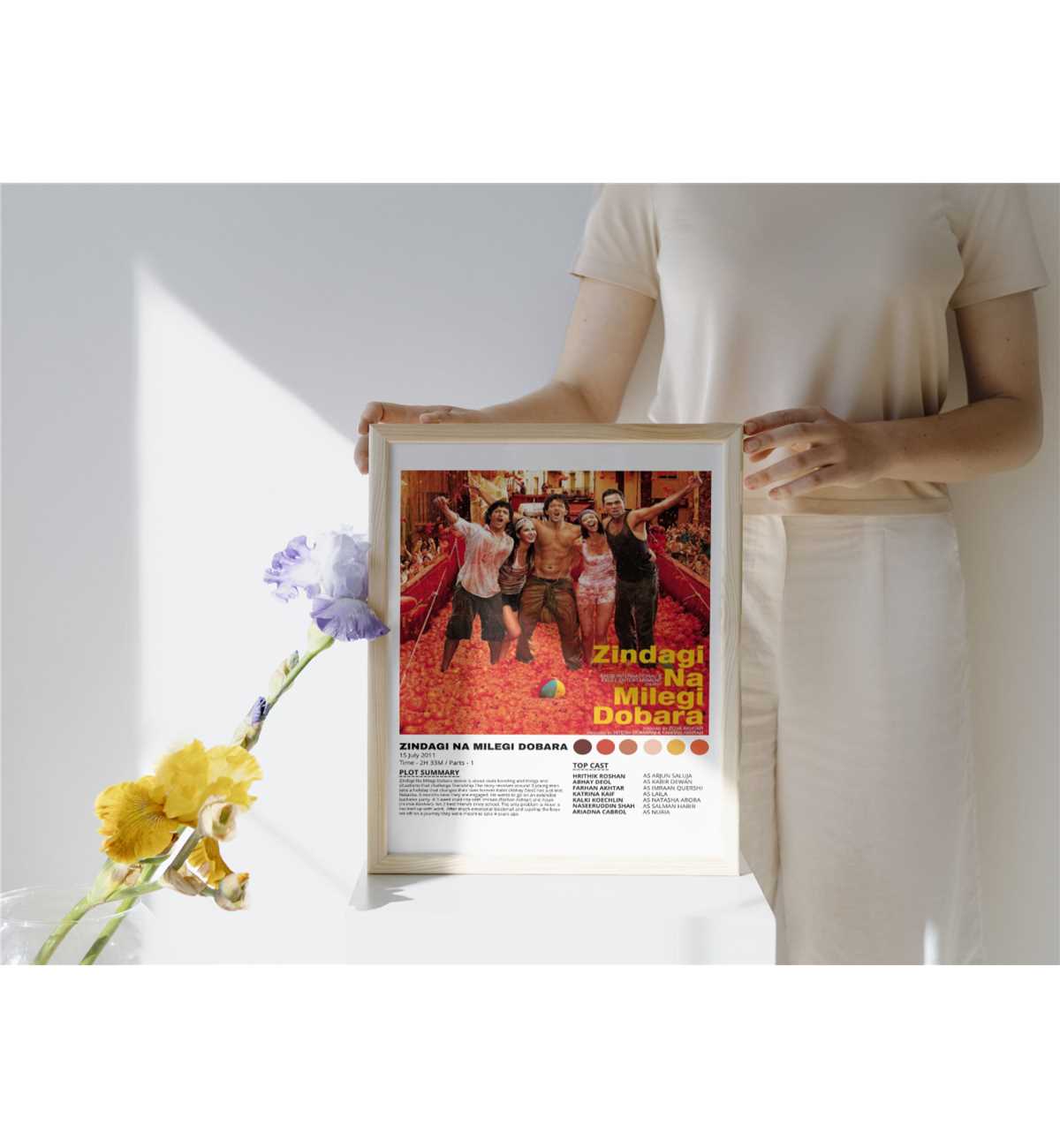 Zindagi na milegi dobara Poster / ZNMD Bollywood | Inspire Uplift