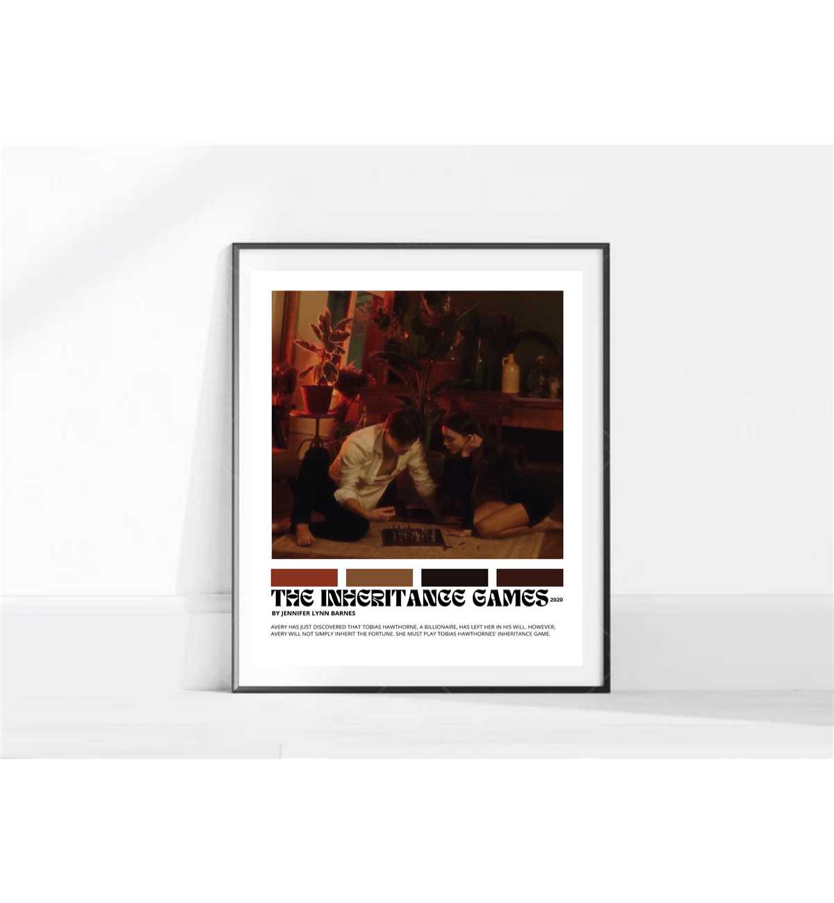 The Inheritance Games poster | Jennifer Lynn Barnes | Inspire Uplift