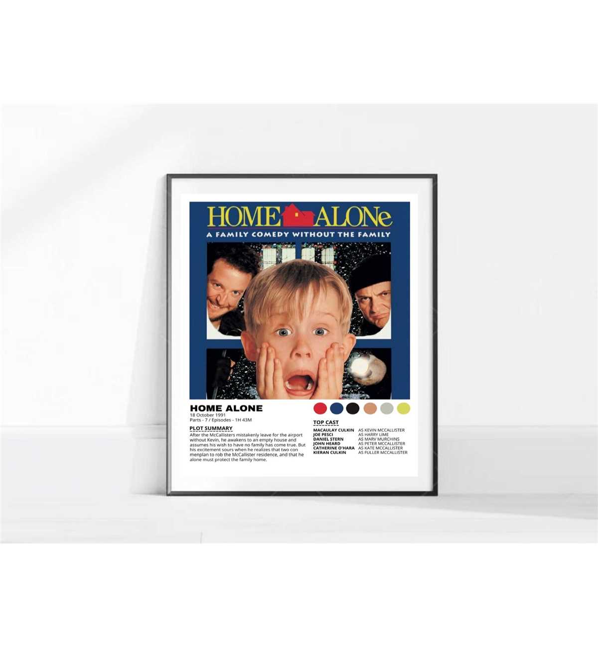 Home Alone / Home Alone Movie Poster / | Inspire Uplift