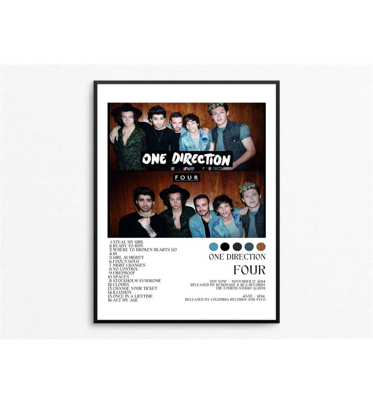 One Direction Posters & Boy Band Prints | Inspire Uplift