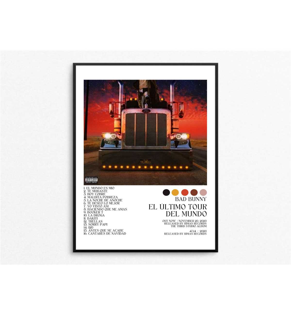 Bad Bunny Posters | Latin Music Art | Inspire Uplift