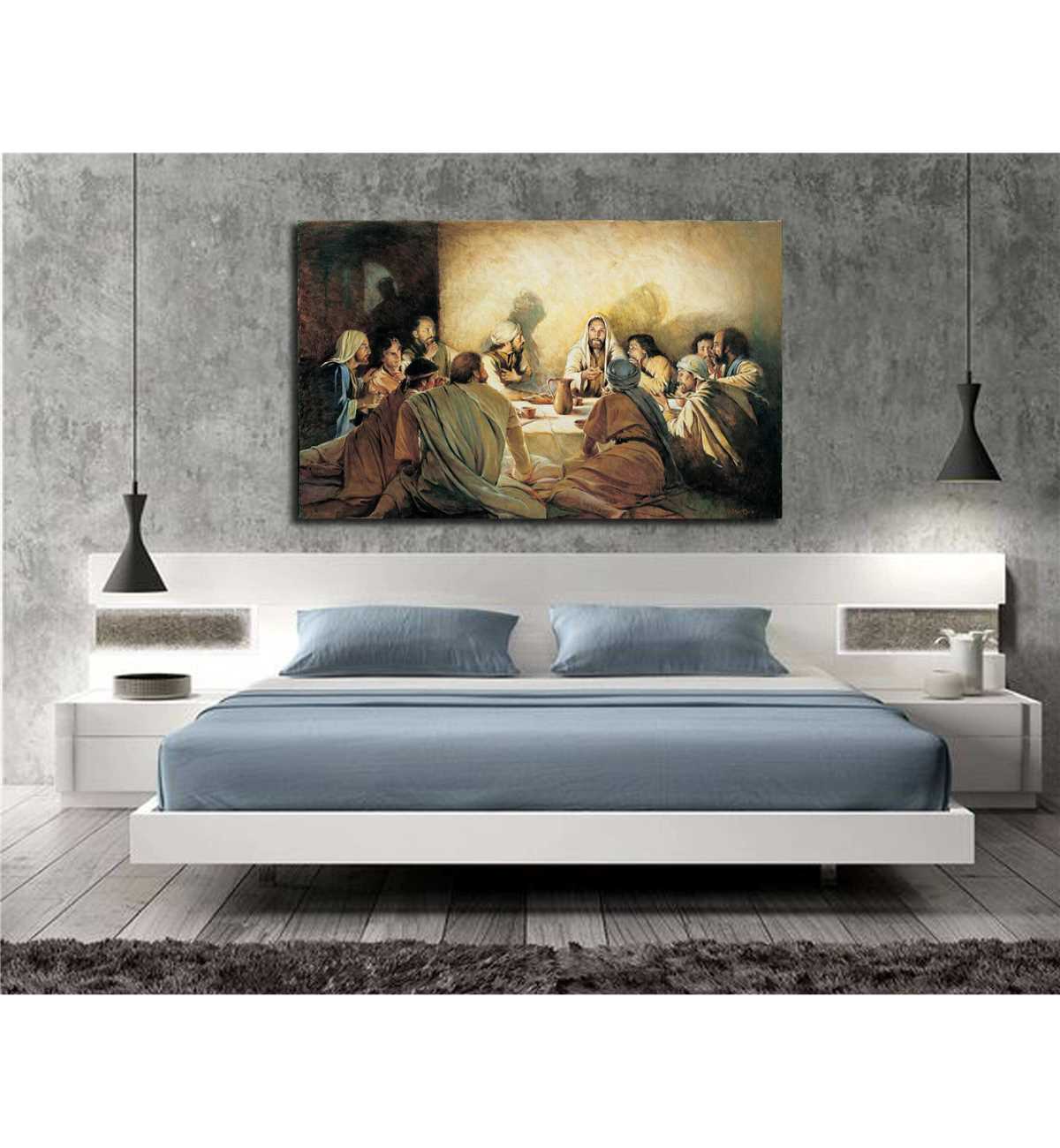 The Last Supper Painting , Last Supper Canvas | Inspire Uplift