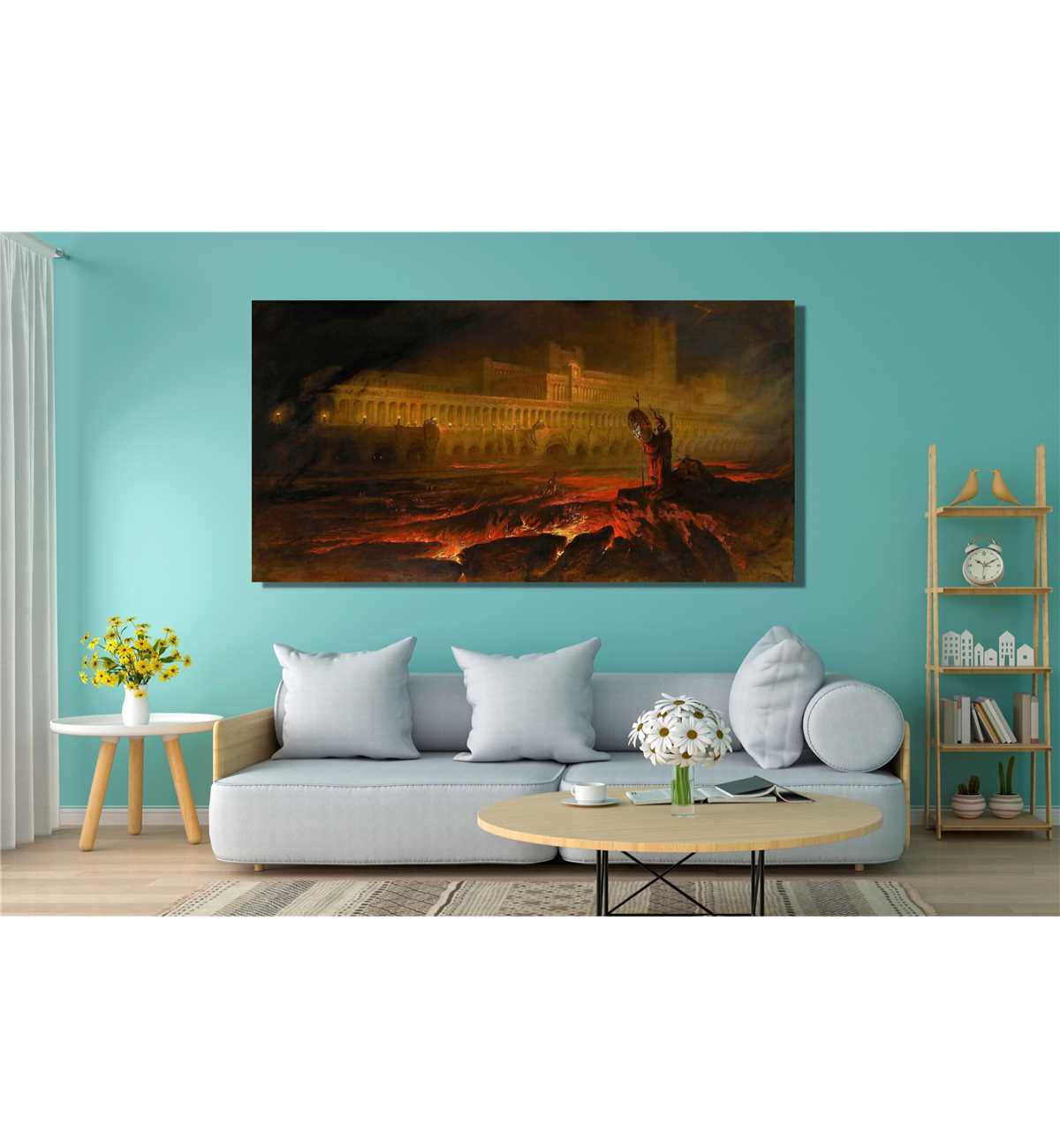 Pandemonium by John Martin (1841) Ready to Hang | Inspire Uplift