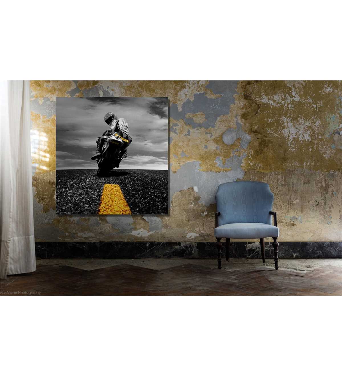 Valentino Rossi Ready To Hang Canvas Wall Art,Valentino - Inspire Uplift