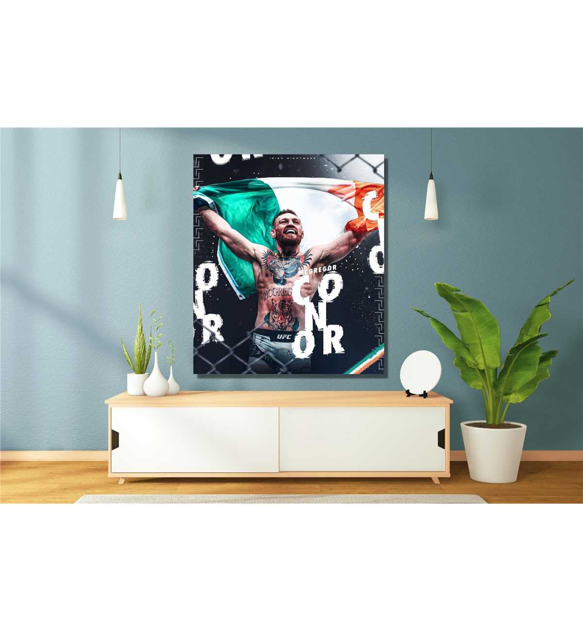 Conor McGregor Canvas Wall Art Print,Conor McGregor Poster | Inspire Uplift Conor McGregor Canvas Wall Art Print,Conor McGregor Poster | Inspire Uplift