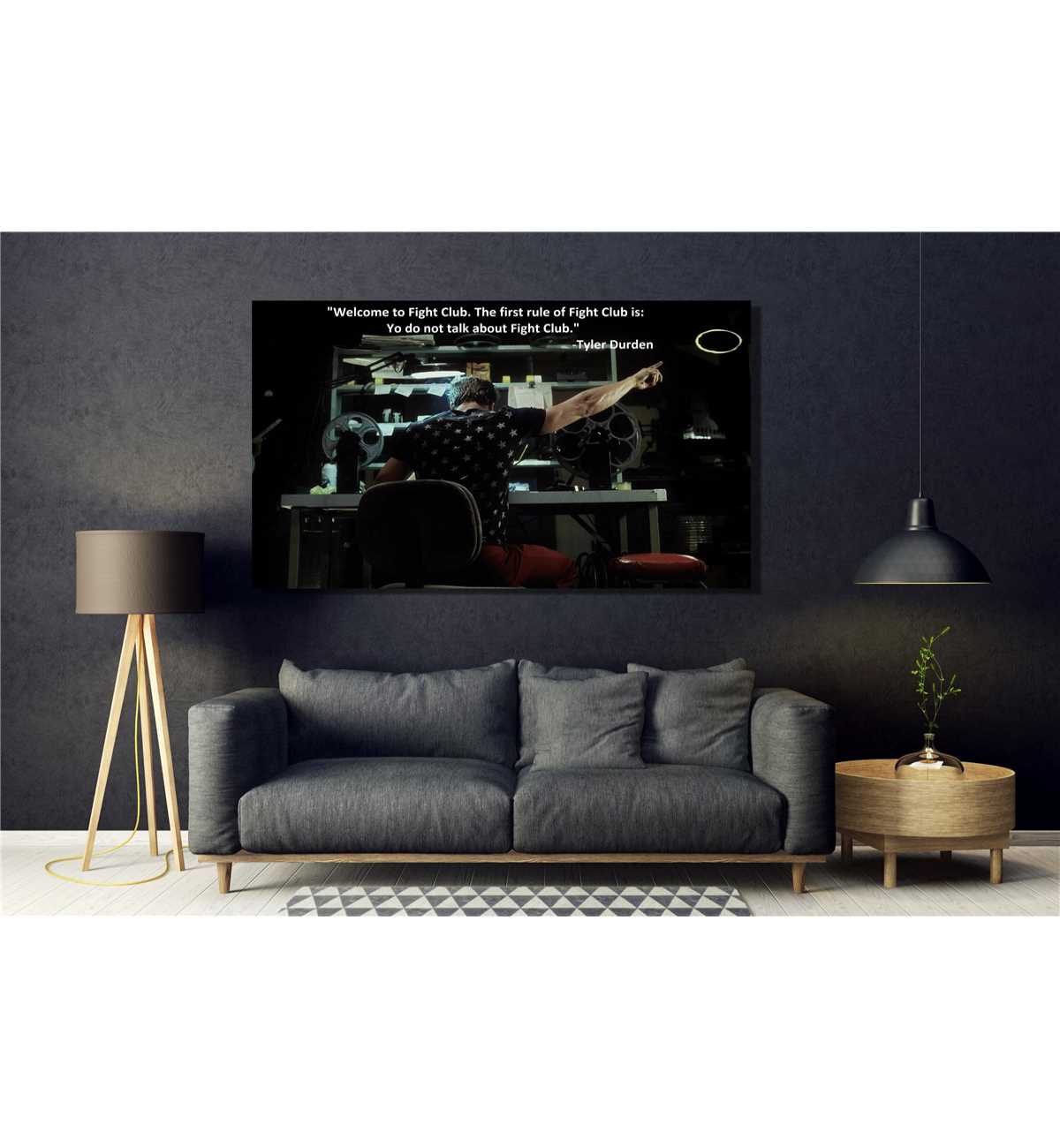 The First Rule of the Fight Club Canvas | Inspire Uplift