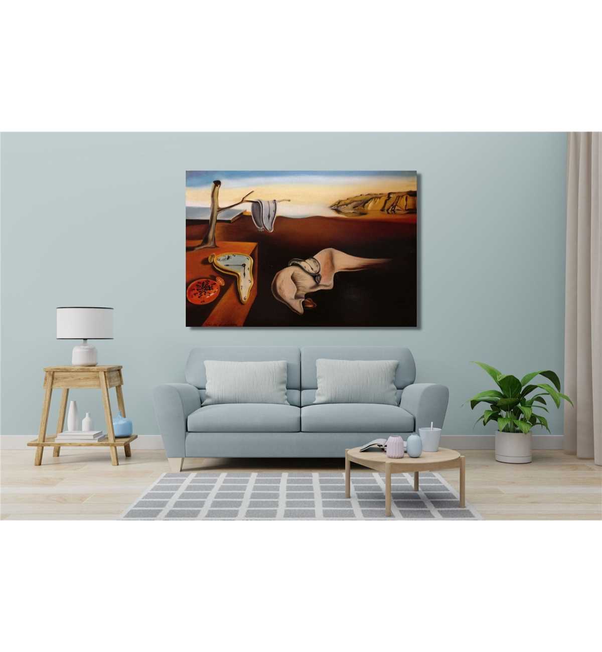 Salvador Dali The Perception Of Memory Canvas Wall | Inspire Uplift