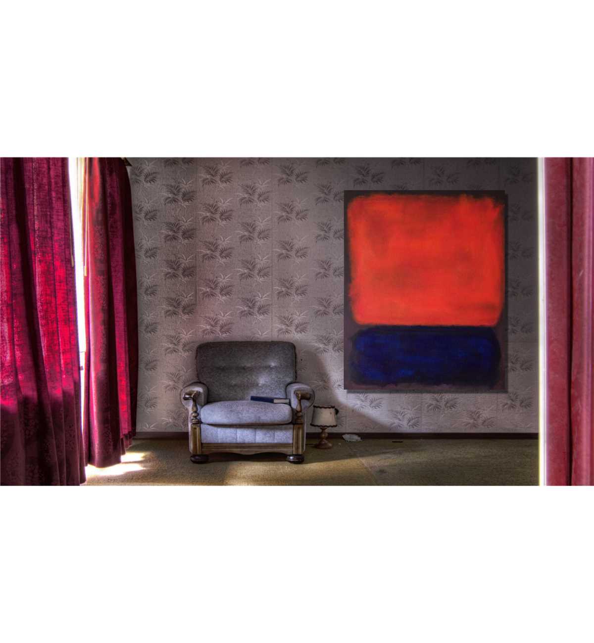 Mark Rothko No 14 1960 Red Reproduction Canvas - Inspire Uplift