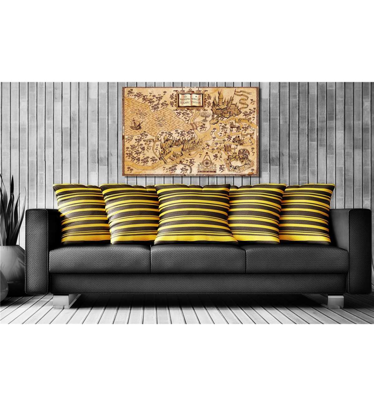 Wizarding World Map Canvas, Magical World Map, Vintage | Inspire Uplift