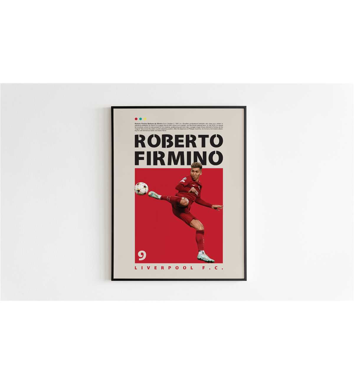 Roberto Firmino Poster, Liverpool Poster, Roberto Firmino Pr | Inspire ...