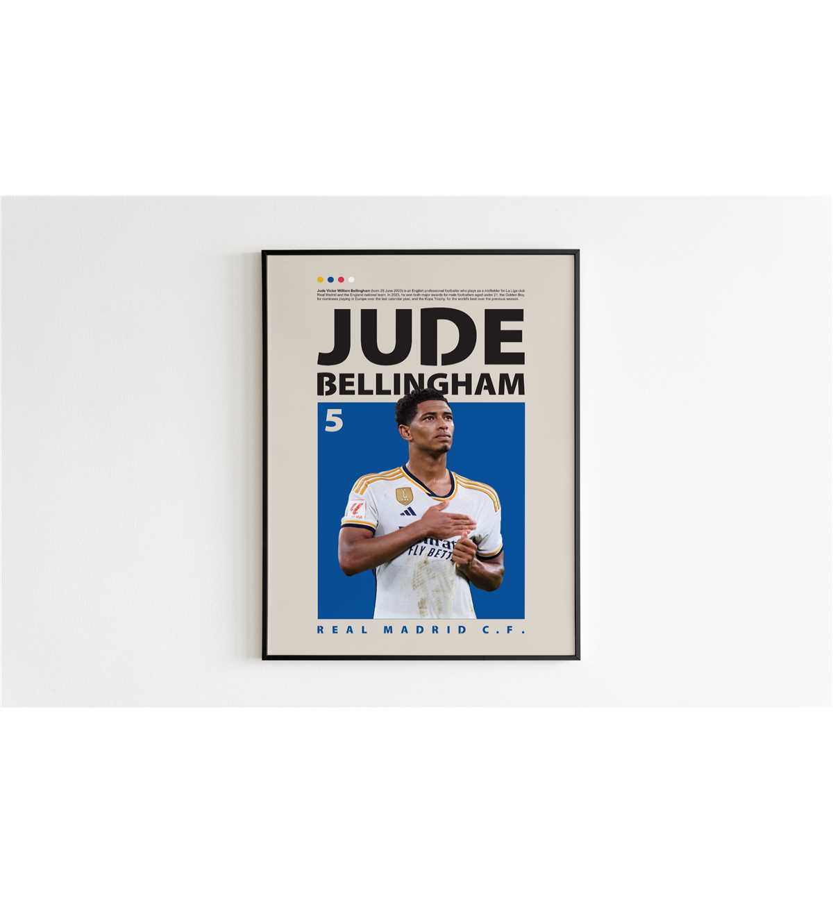 Jude Bellingham Poster, Real Madrid Poster, Jude Bellingham - Inspire ...