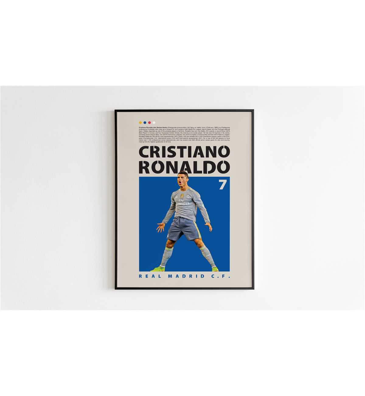Cristiano Ronaldo Poster, Real Madrid Poster, Cristiano Rona - Inspire ...