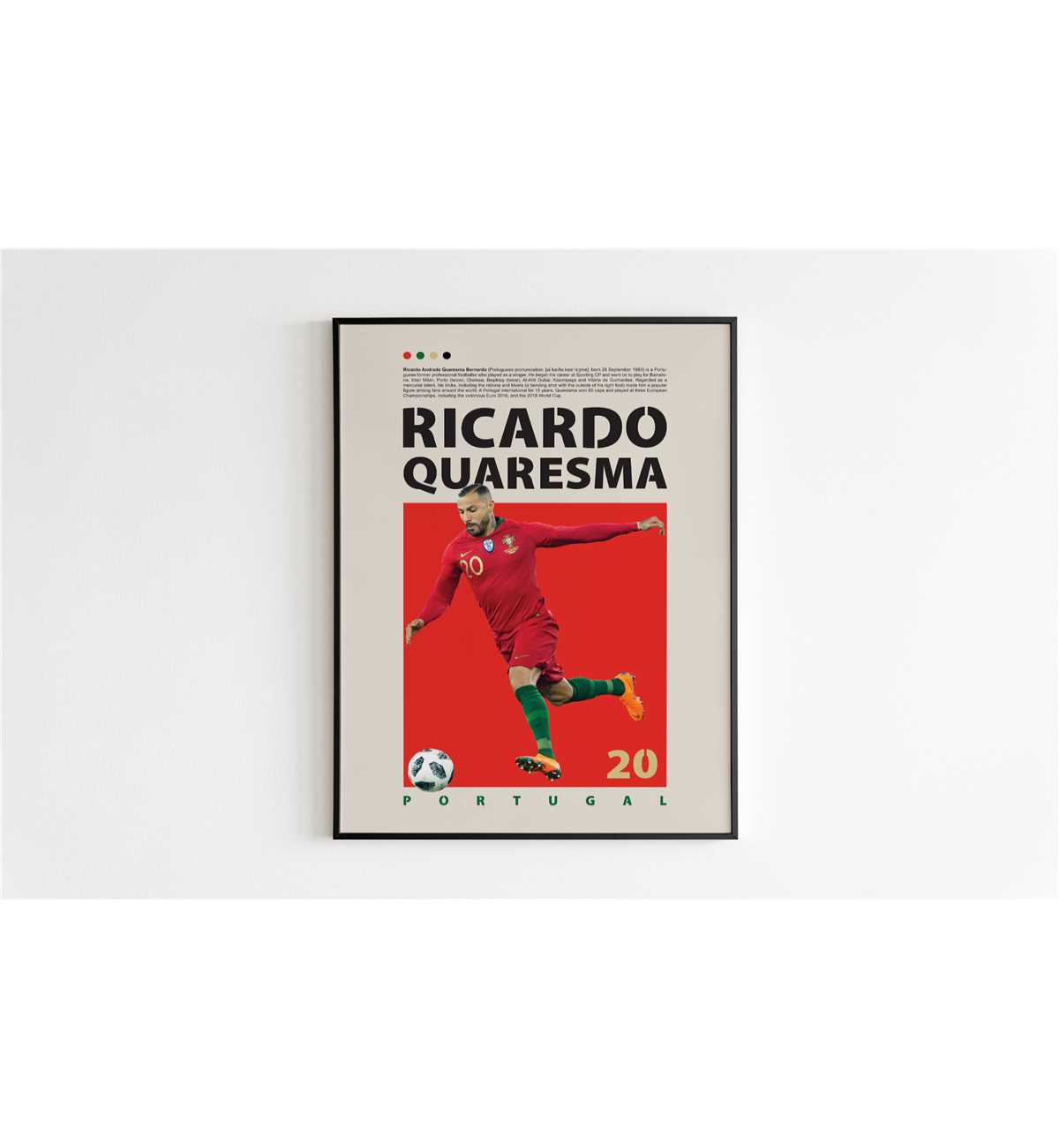 Ricardo Quaresma Poster, Portugal Poster, Ricardo Quaresma P | Inspire ...