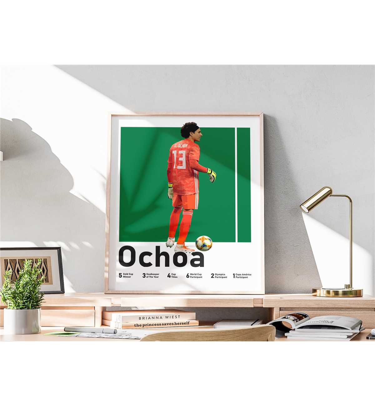 Printable Guillermo Ochoa Poster, Mexican Goalkeeper, Soccer - Inspire ...