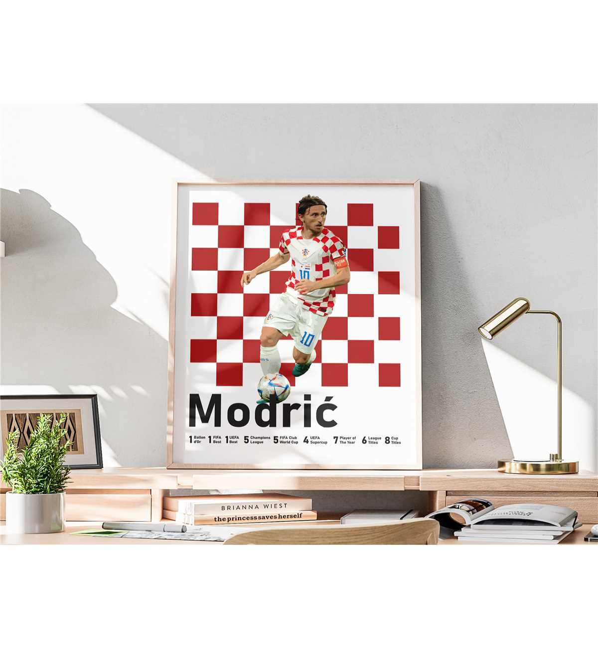 Printable Luka Modric Poster, One of The Best | Inspire Uplift