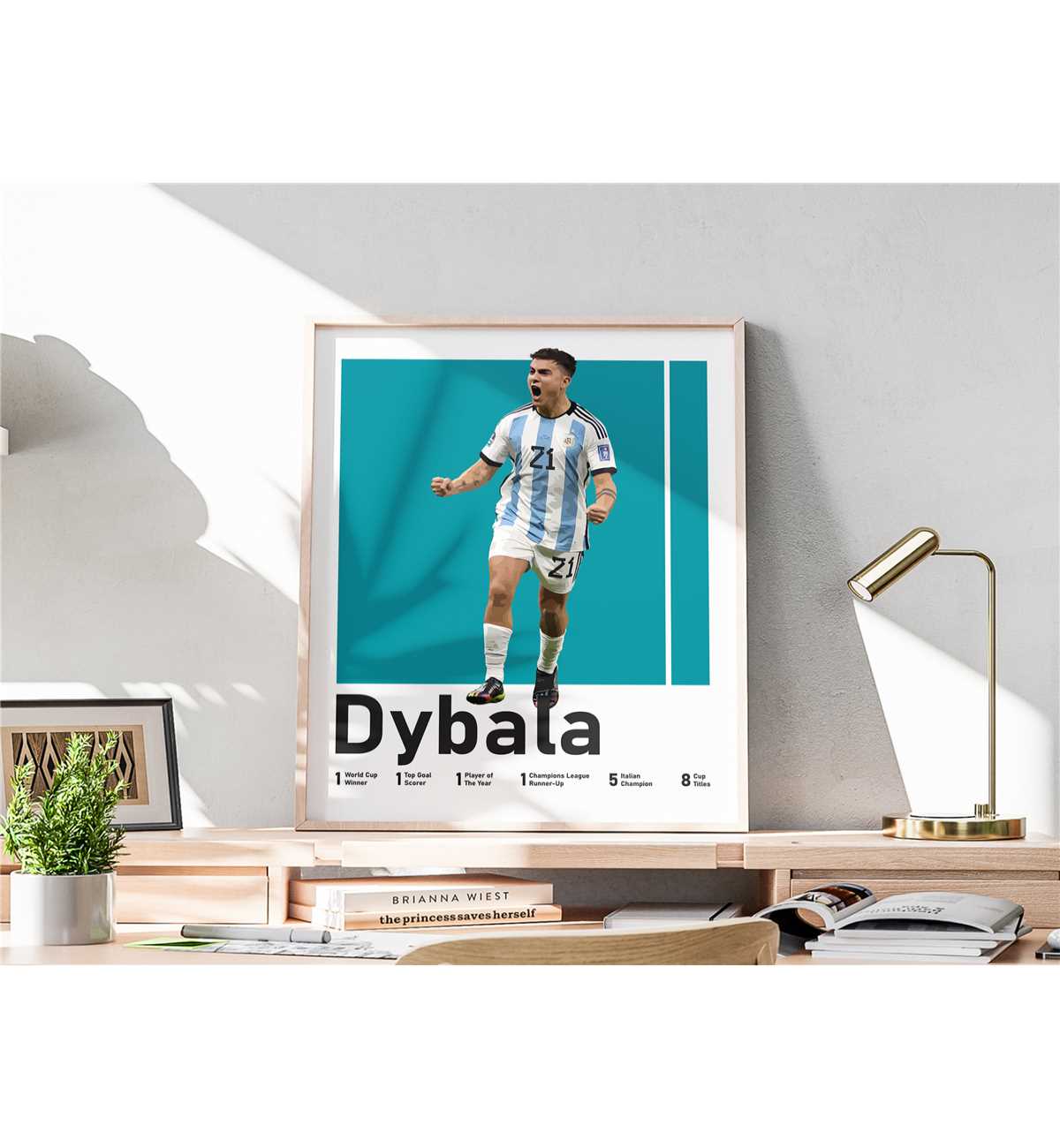 Printable Paulo Dybala Poster, 2023-2024 Season, Soccer Star | Inspire ...