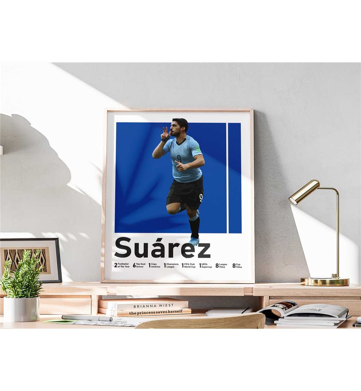 Printable Luis Suarez Poster, Uruguayan Soccer Striker, Suar - Inspire ...