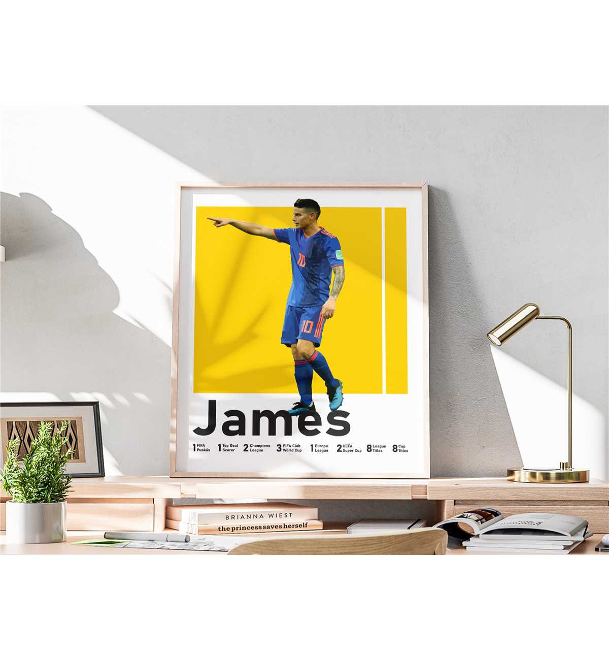 Printable James Rodriguez Poster, Colombian Soccer Star, Jam | Inspire ...