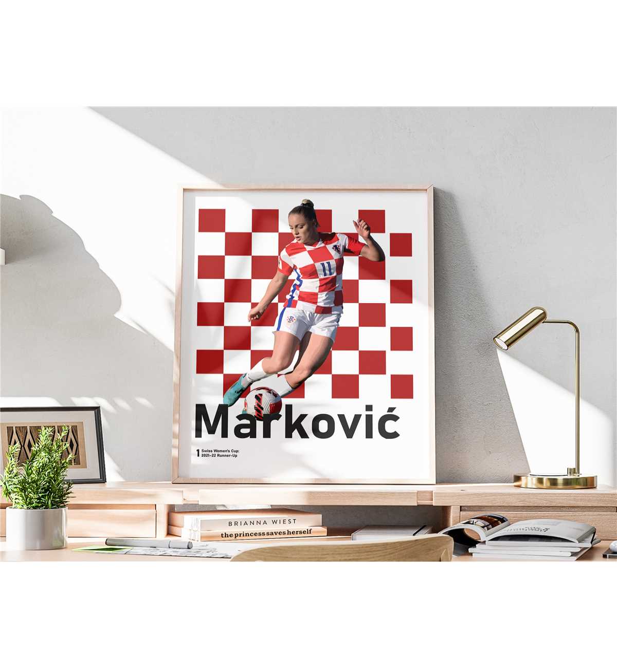 Printable Ana Maria Markovic Poster, Women's Football, Marko | Inspire ...