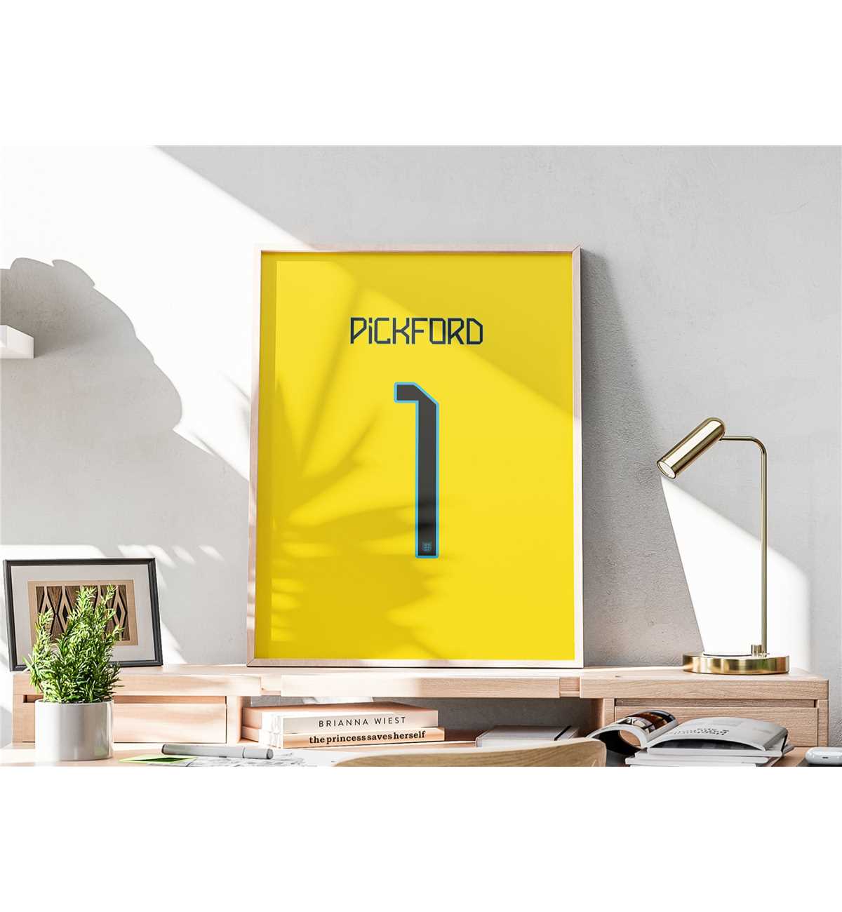 Printable Jordan Pickford Jersey , English National Goalkeep | Inspire ...
