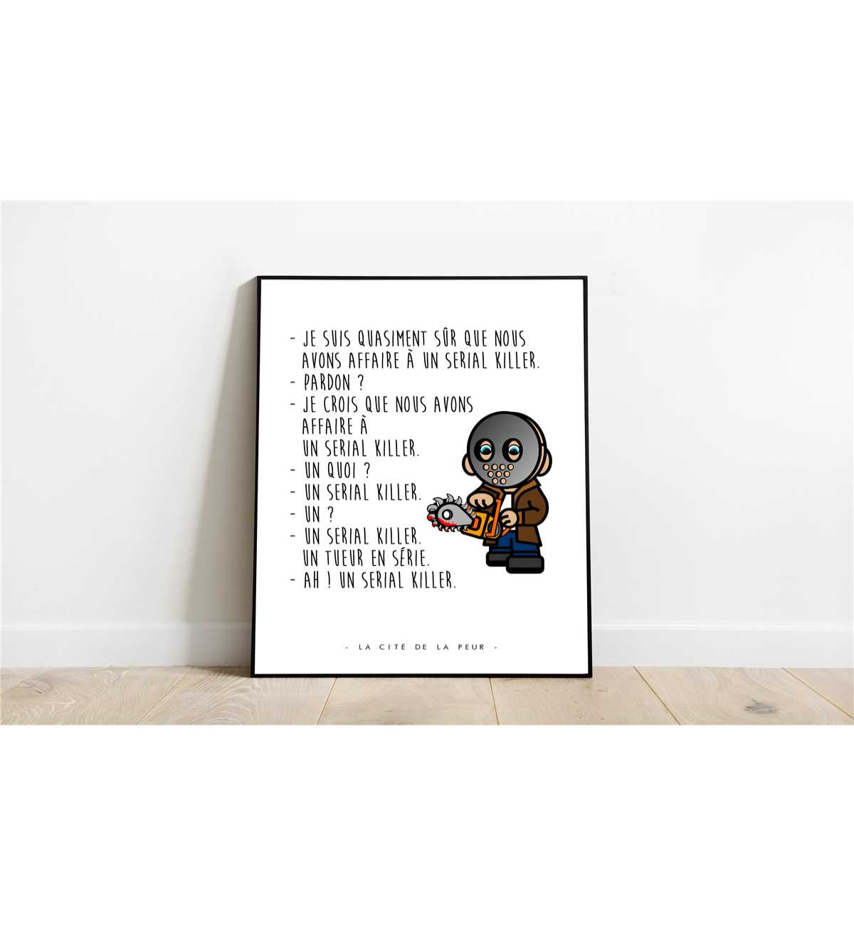City of Fear - Serial Killer - Poster - Inspire Uplift