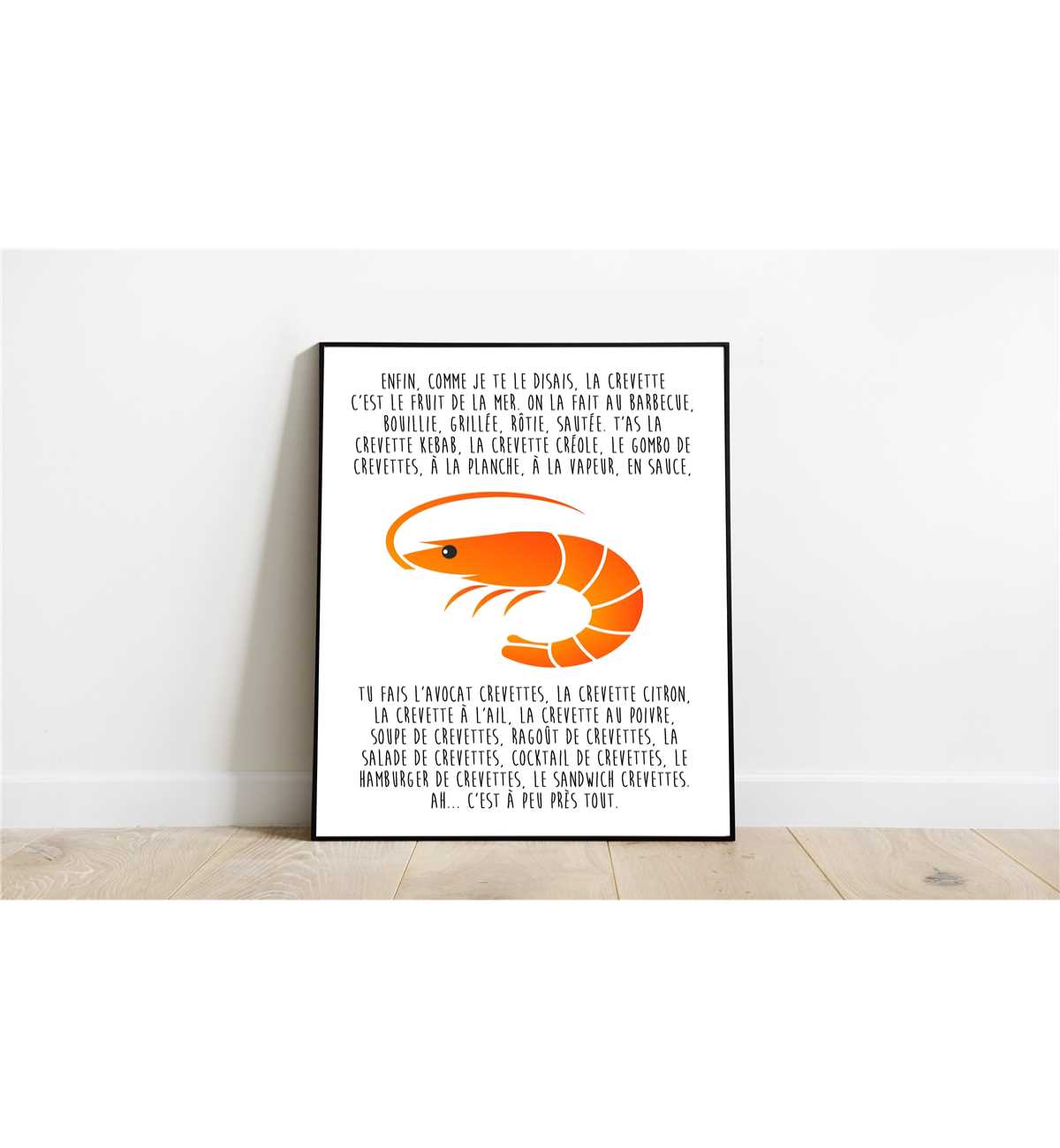 Forrest Gump - Shrimp - Poster - Poster | Inspire Uplift