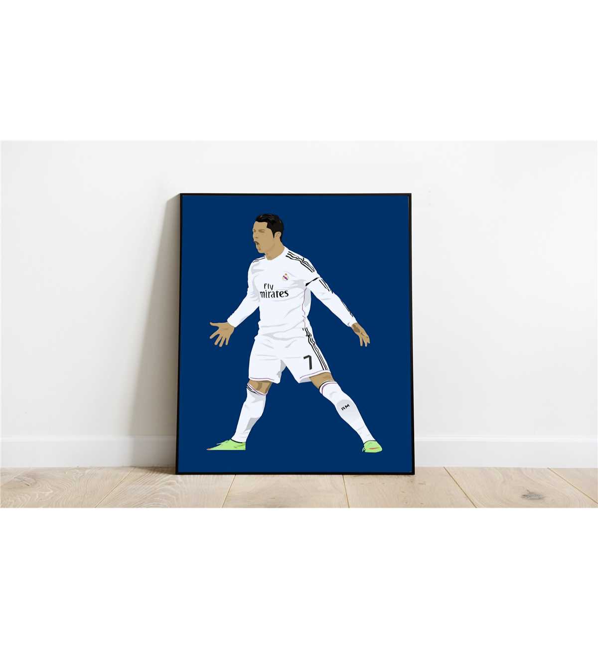 Cristiano Ronaldo - Poster - Poster - Print | Inspire Uplift