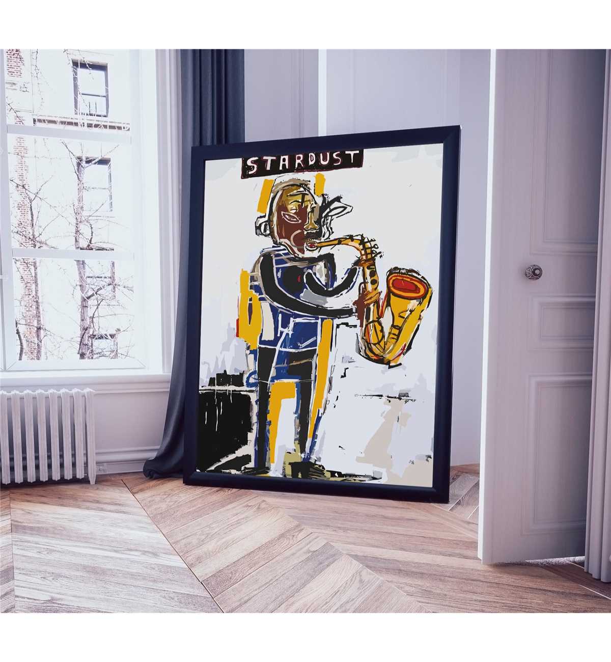 Basquiat Print Digital, Jean Michel Basquiat Wall Art, - Inspire Uplift