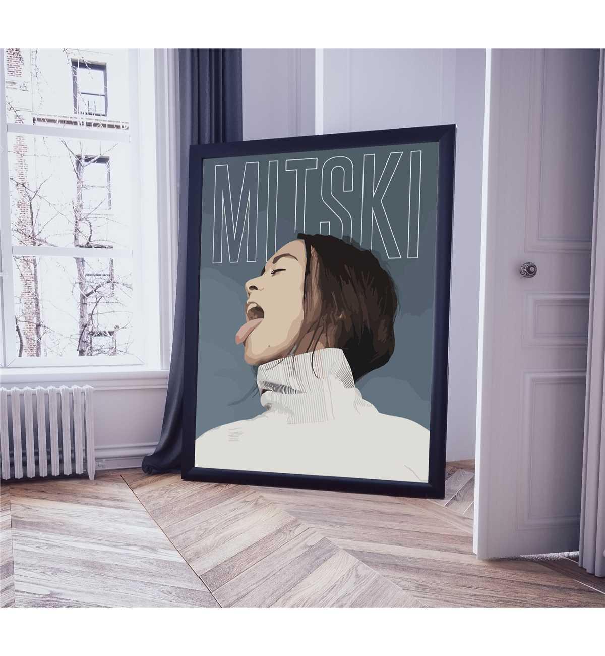 Mitski Photo Print Download, Mitski Wall Art Printable, | Inspire Uplift