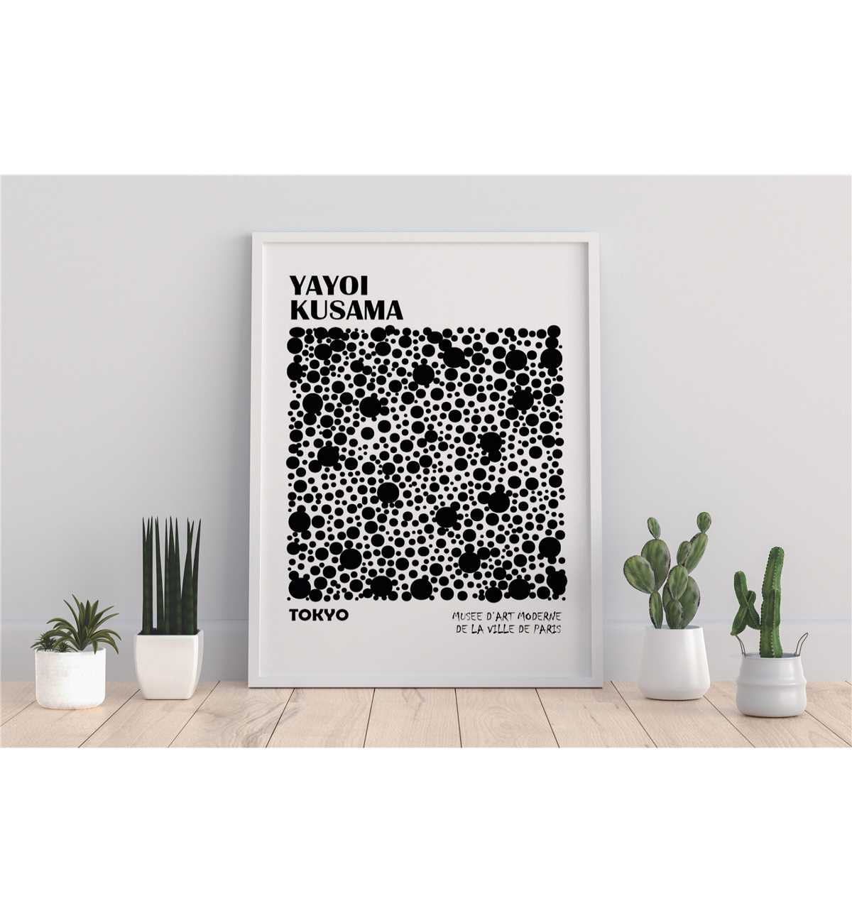Yayoi Kusama Wall Art, Popular Printable Japanese Decor, | Inspire Uplift