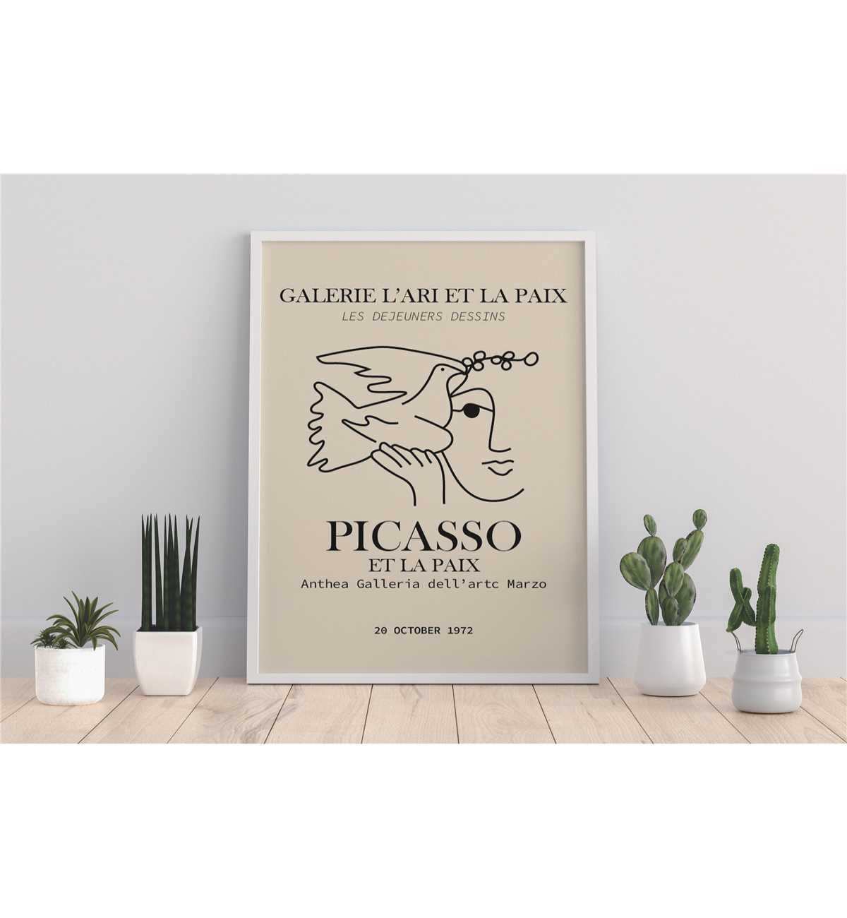 Pablo Picasso Print Download, Picasso Line Drawing Printable | Inspire ...