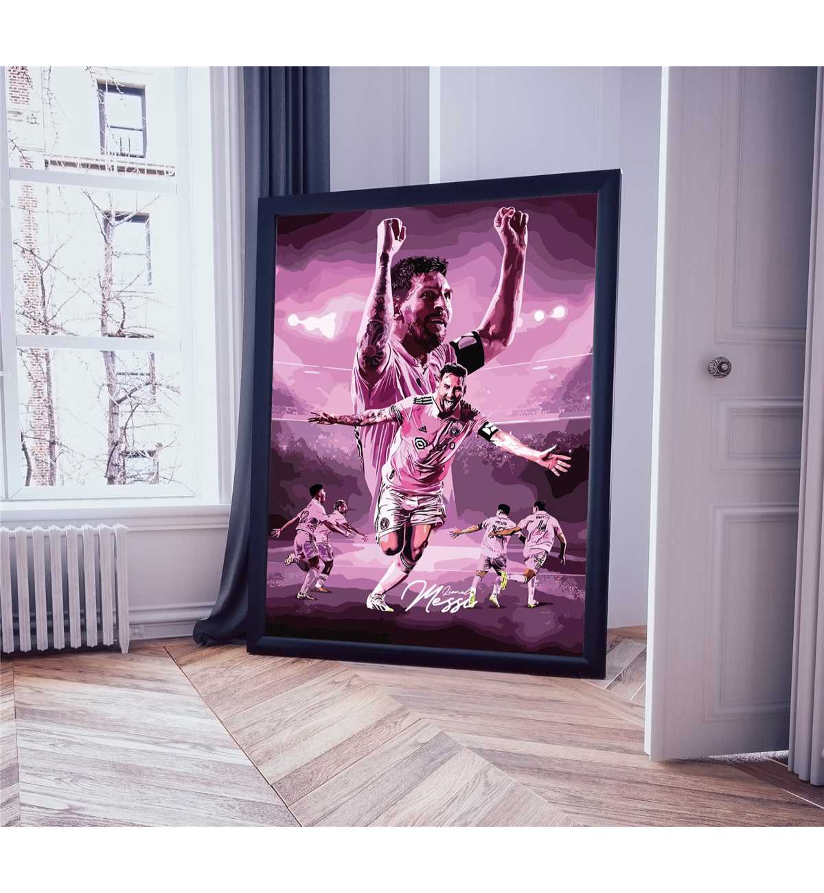 Messi Photo Poster, Lionel Messi Picture Digital, Messi | Inspire Uplift