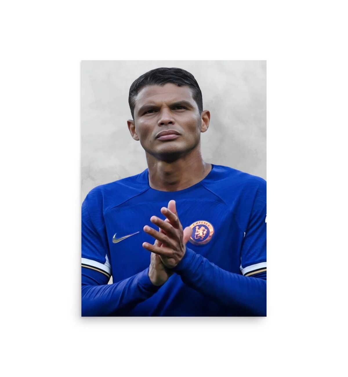 Thiago Silva - Chelsea - Football - Poster | Inspire Uplift