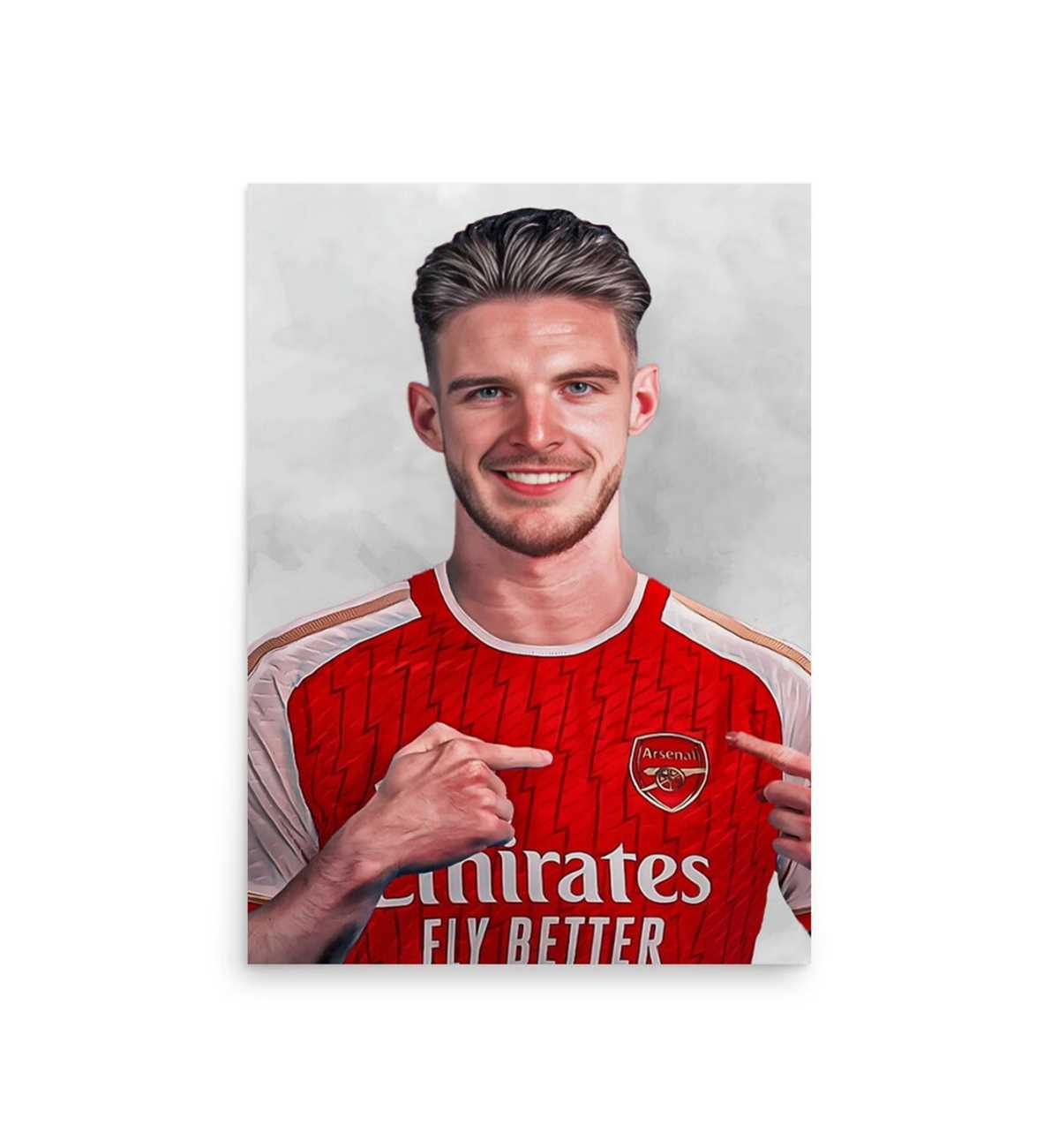 Declan Rice - Arsenal - Football - Poster | Inspire Uplift