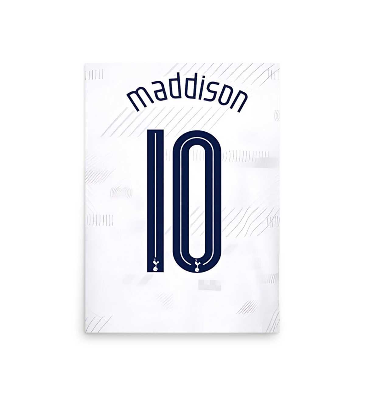 James Maddison - 10 - Back Of Shirt | Inspire Uplift
