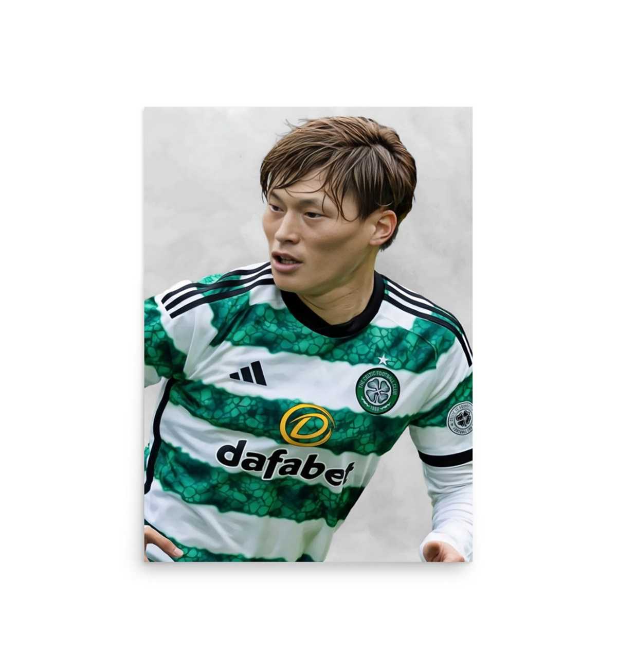 Kyogo Furuhashi - Celtic - Football - Poster | Inspire Uplift