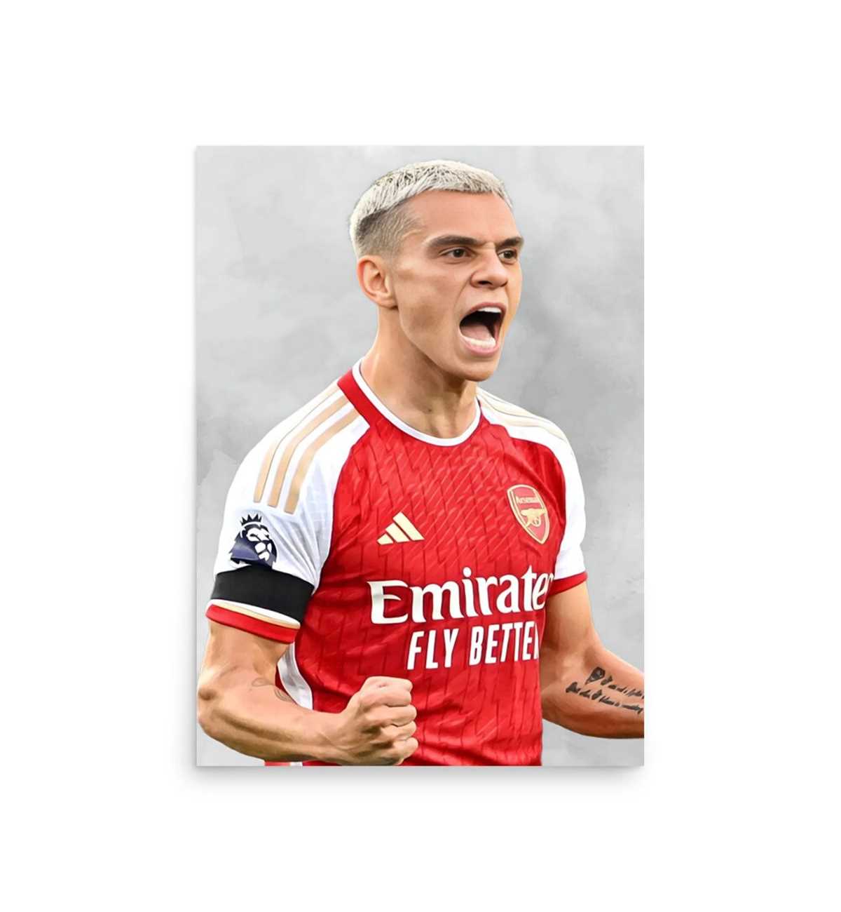 Leandro Trossard - Arsenal - Football - Poster | Inspire Uplift