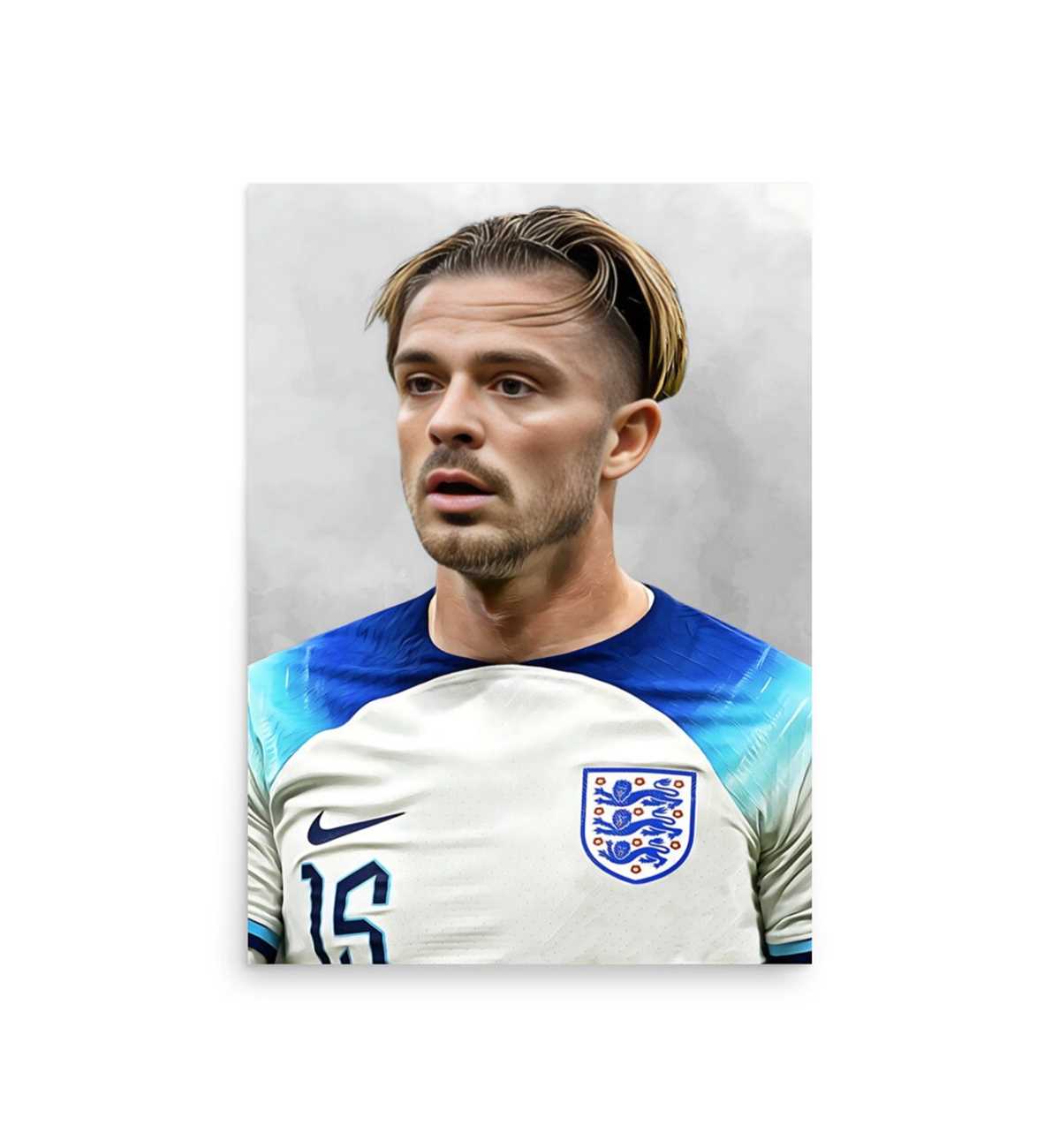Jack Grealish - England - Football - Poster | Inspire Uplift