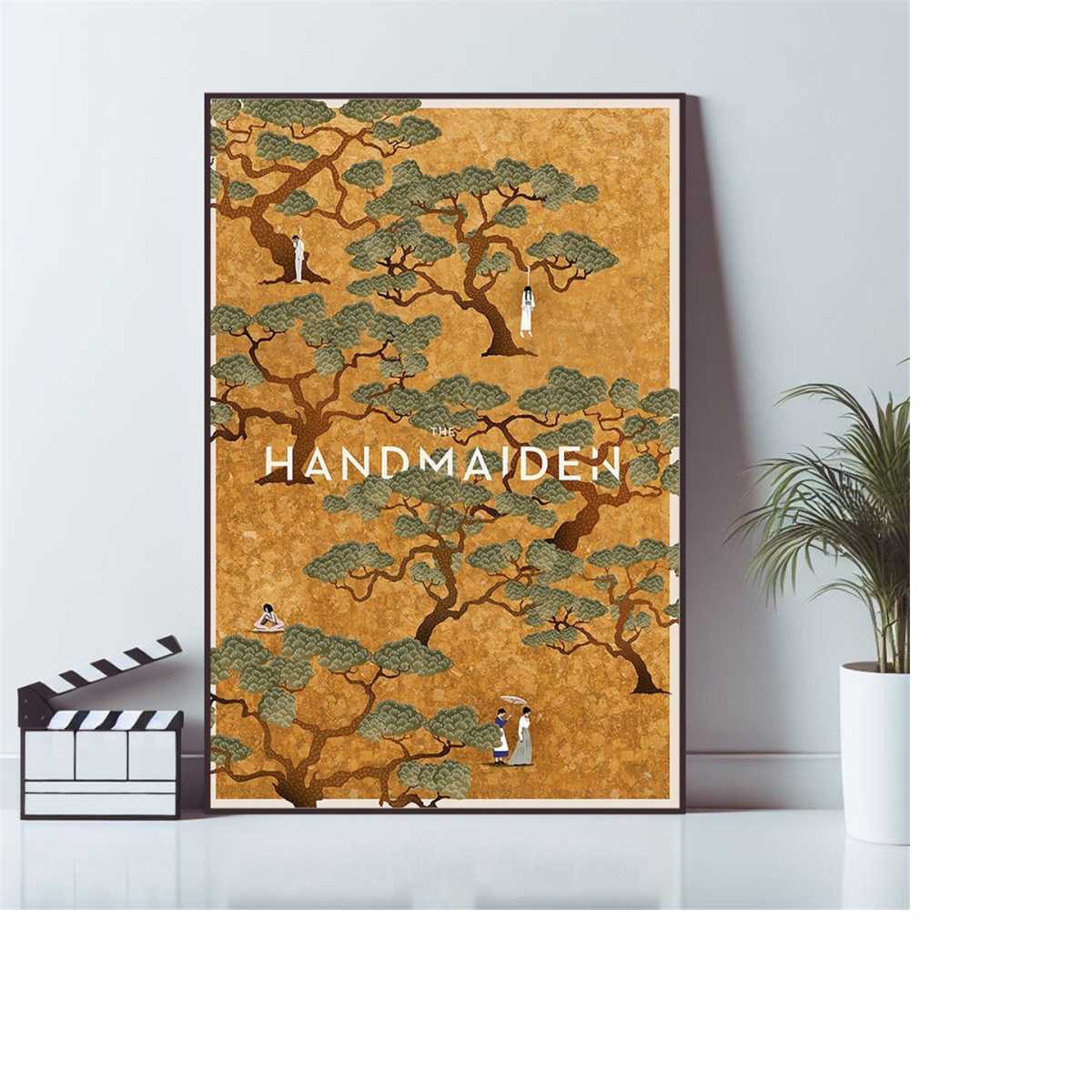 The Handmaiden Movie Poster, Wall Art Prints, Canvas Materia | Inspire ...