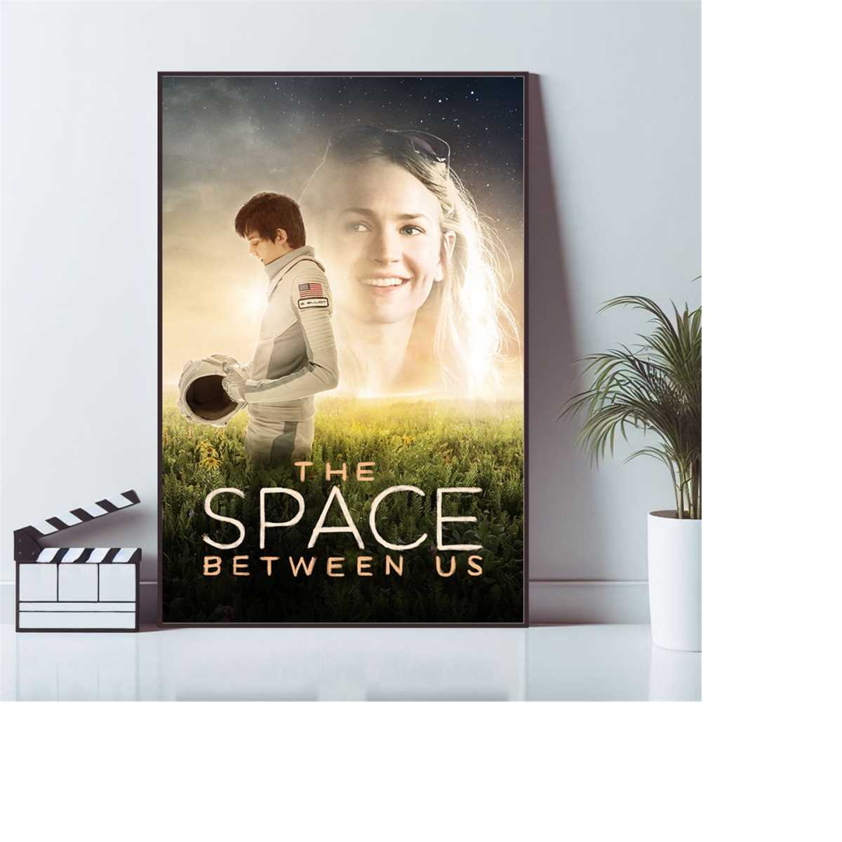The Space Between Us, Movie Poster, Live Room Wall Art, Canv | Inspire ...
