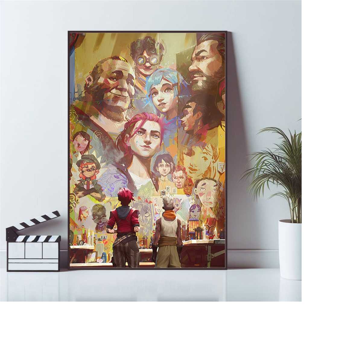 Arcane, Movie Poster, Wall Art Prints, Art Poster, Canvas Ma | Inspire ...