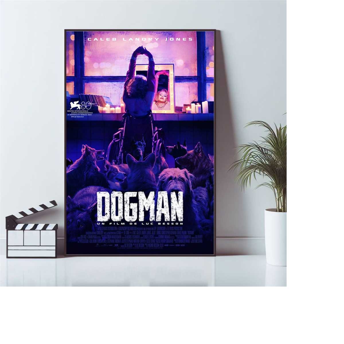 Dog Man Movie Poster, Art Poster, Home Decor, Wall Art Print | Inspire ...