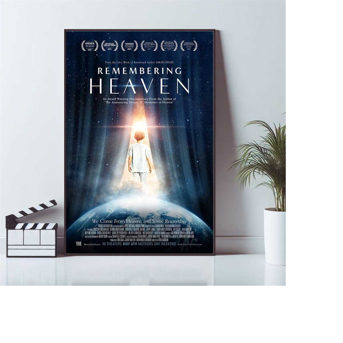 Remembering Heaven, Movie Poster, Wall Art Prints, Art Poste - Inspire ...