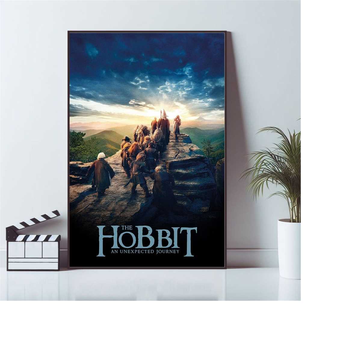The Hobbit An Unexpected Journey, Movie Poster, Wall Art Pri | Inspire ...
